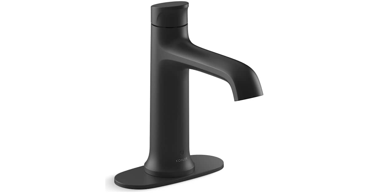 Kohler K-33624-9-BL Tone 1.2 GPM Single Hole Touchless Bathroom Faucet ...