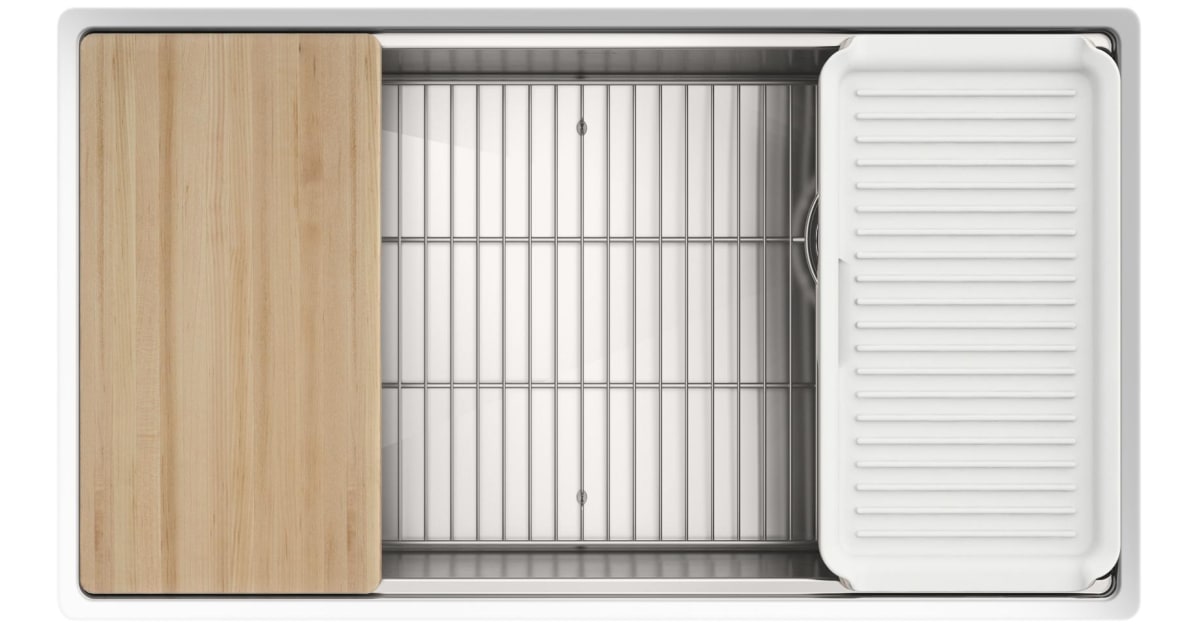 Kohler K-33662-PC-NA Strive 32" Undermount Single Basin Stainless Steel ...