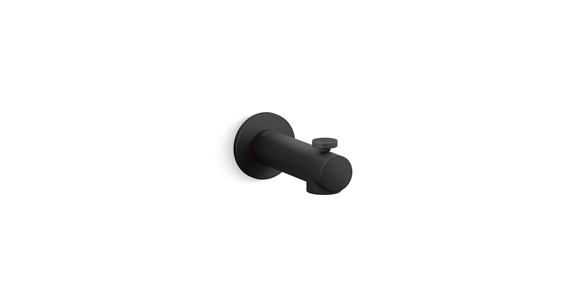 Kohler K-33966-BL Elate 5" Tub Spout with Diverter | Ferguson Home