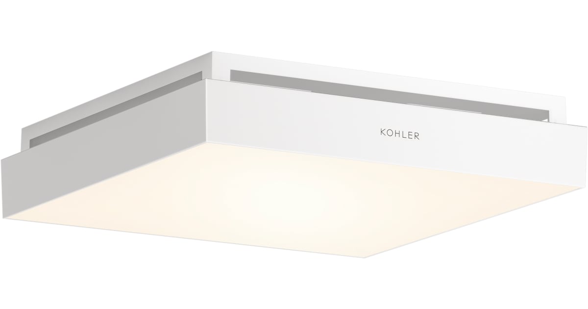 Kohler K-34455-NA 110 - 150 CFM 0.5 Sone Ceiling Mounted Energy Star ...