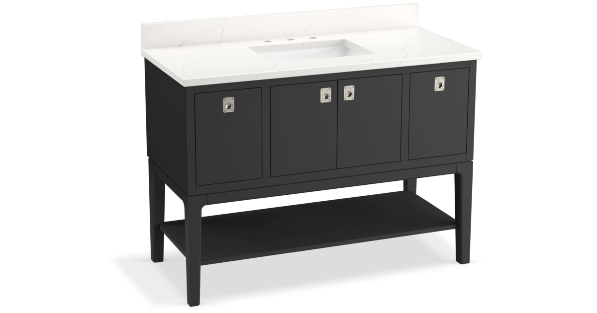Kohler K-35027-DWG Seagrove by Studio McGee 49" Free Standing Single ...