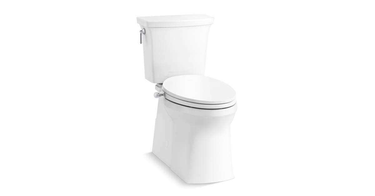 Kohler K-3814-98804-CP-0 Corbelle Two-Piece Comfort Height Elongated ...