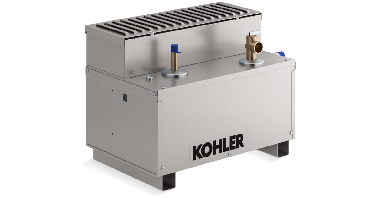 Kohler K-5533-NA Invigoration 13kW Residential Steam Generator with ...