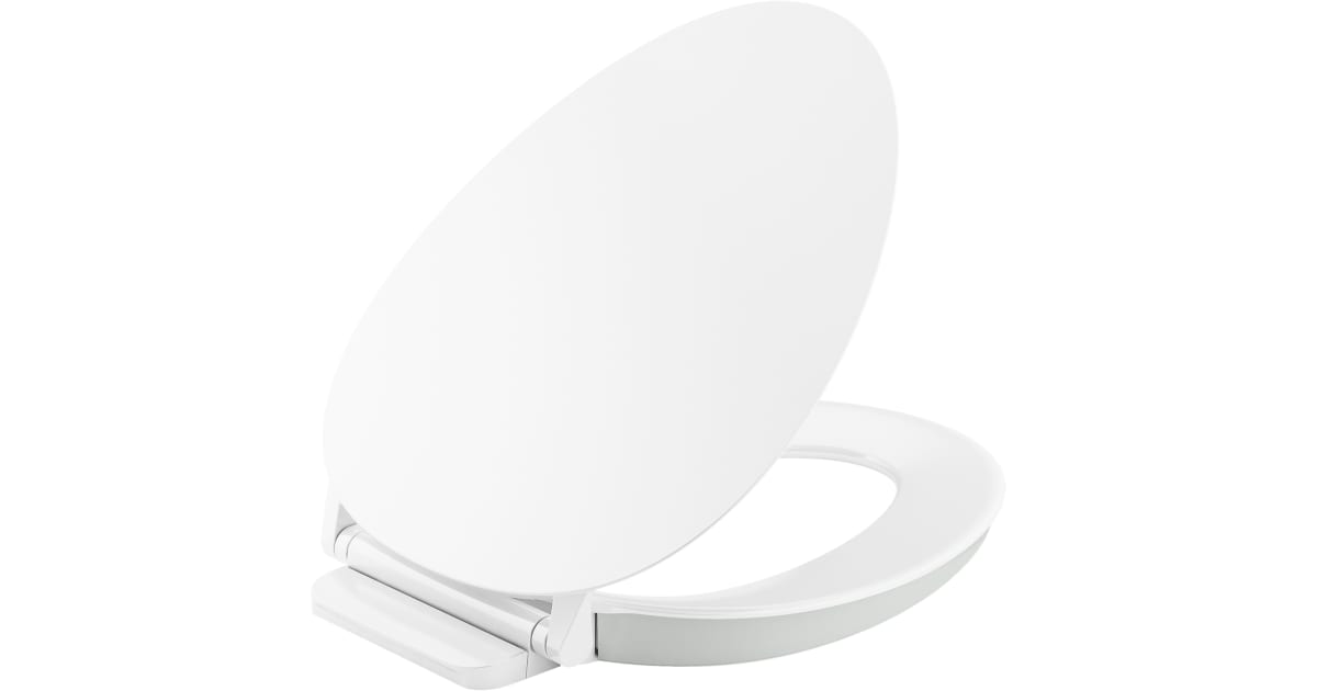 Kohler K-57777-GCF-0 Cymbal Elongated Closed-Front Toilet Seat with ...