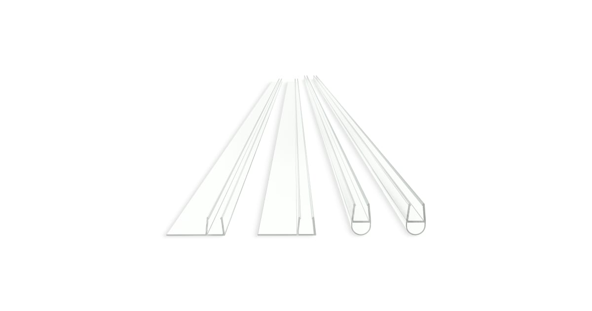 Kohler K-705137-NA Sliding Bath/Shower Door Seal Kit for 3/8" Thick ...