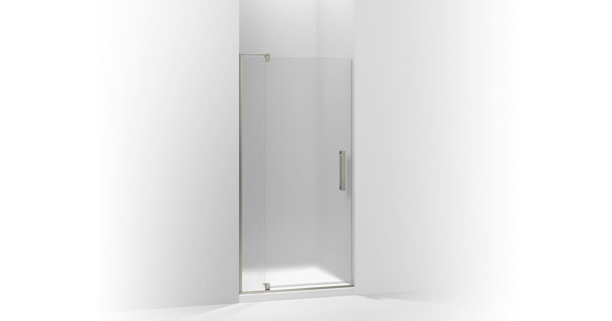 Kohler K-707516-D3-BNK Revel 74" High x 36" Wide Hinged Frameless ...