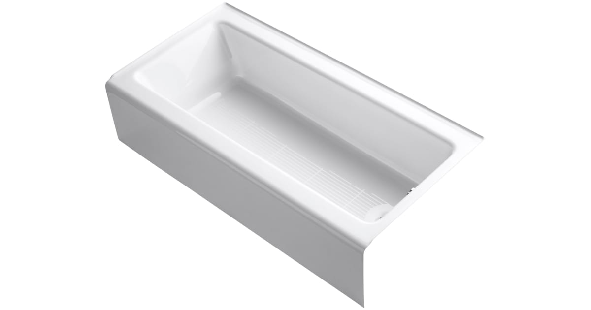 Kohler K 838 0 Bellwether Bath Tub 60 L x 30 1 4 W Cast Build