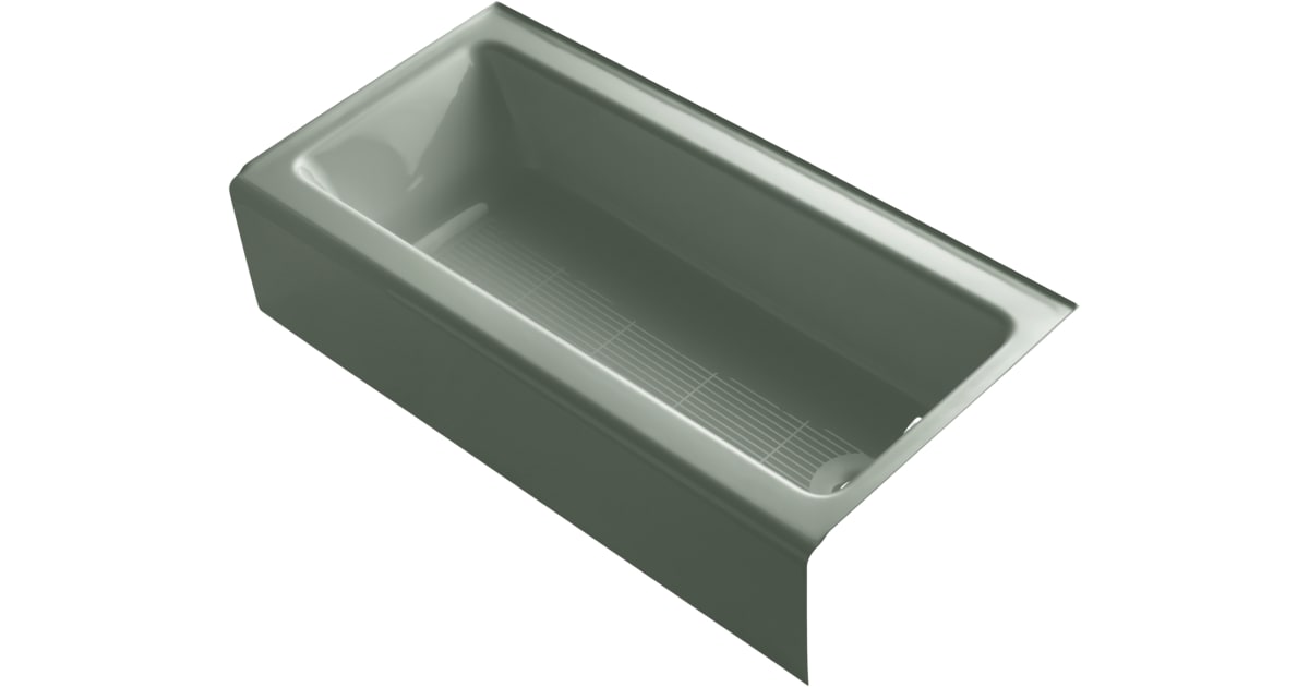 Kohler K-838-42 Bellwether Bath Tub 60" L x 30 1/4" W Cast Iron Soaking ...