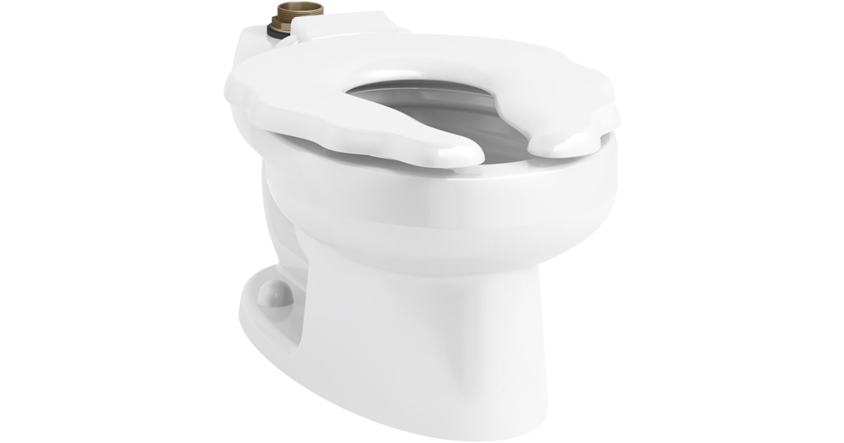 Kohler K-96064-SS-0 Primary Elongated Juvenile Height Toilet Bowl Only ...
