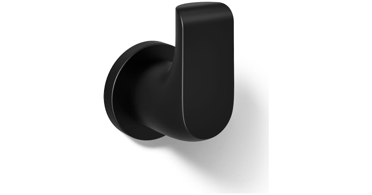 Kohler K-97499-BL Avid Single Robe Hook | Ferguson Home