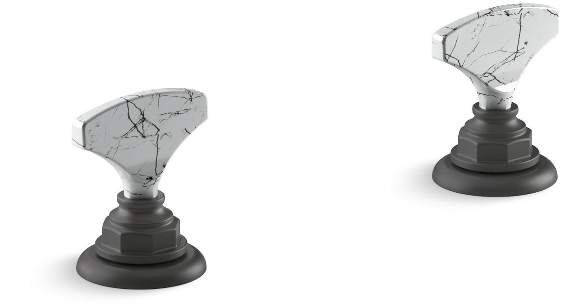 Kohler K-98068-6HWL-BL Artifacts Dial Handles with UltraGlide ...