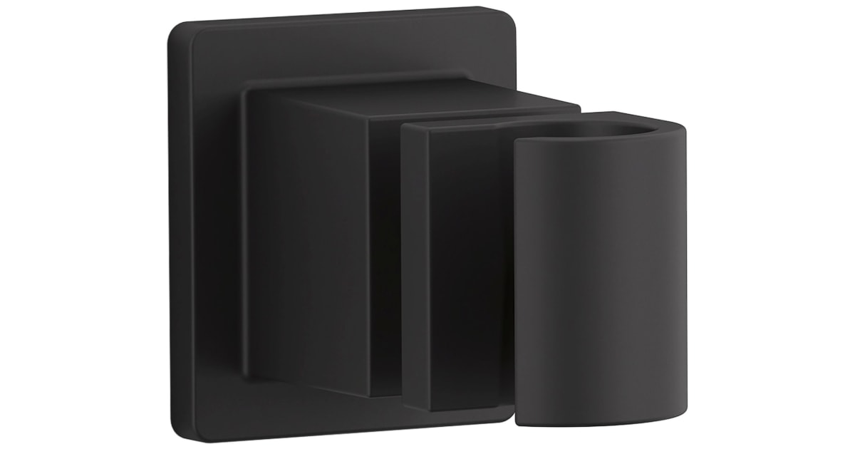 Kohler K-98348-BL Awaken Adjustable Wall Mounted Handshower Holder ...