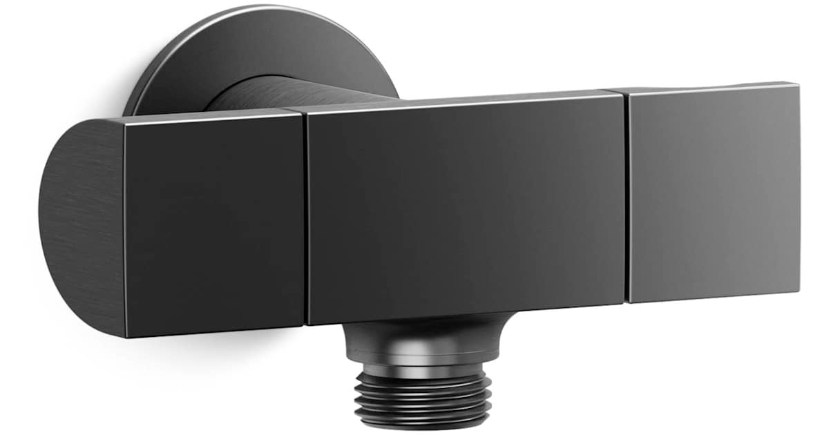 Kohler K-98355-BGP Exhale Wall Supply Elbow with Bracket and Volume ...