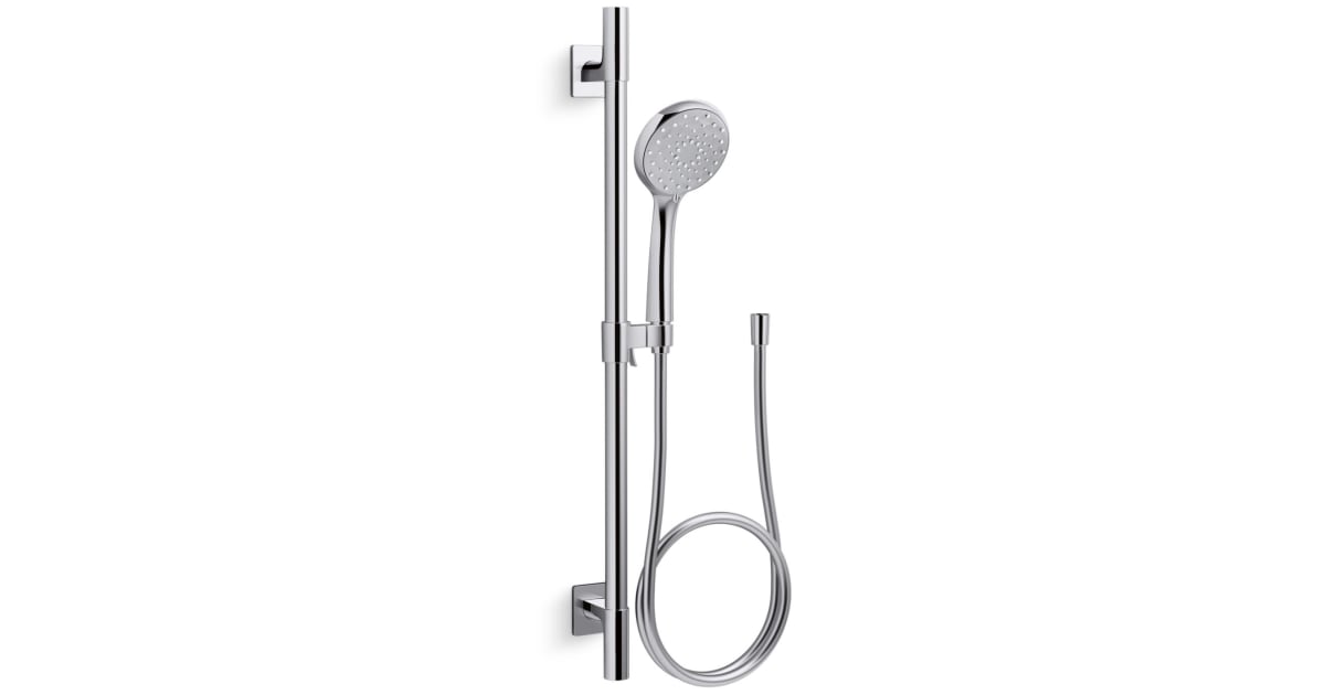 Kohler K-99243-Y-CP Awaken 2.5 GPM Multi Function Hand Shower Package ...