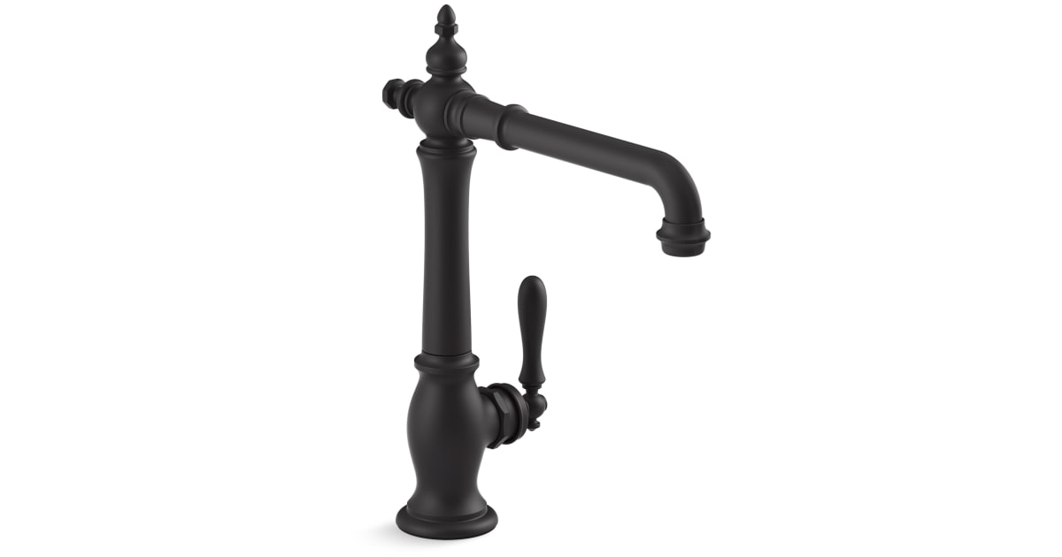 Kohler K-99266-BL Artifacts 1.5 GPM Single Hole Kitchen Faucet ...