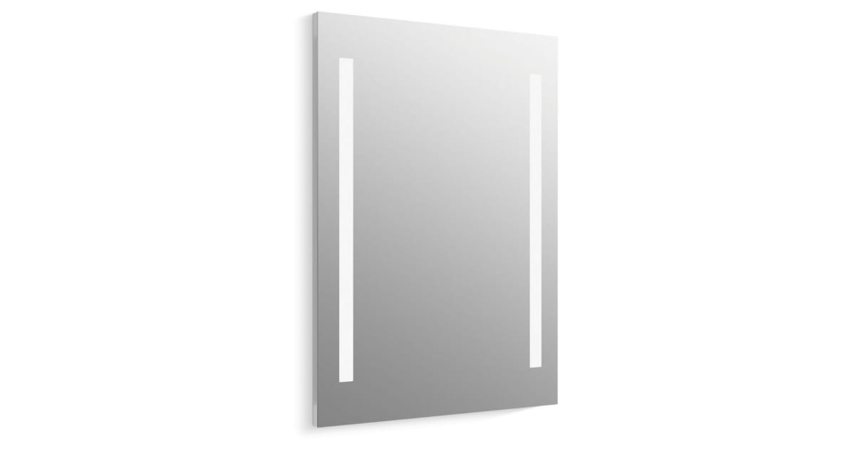 Kohler K-99571-TLC-NA Verdera 24" W x 33" H Modern Rectangular ...