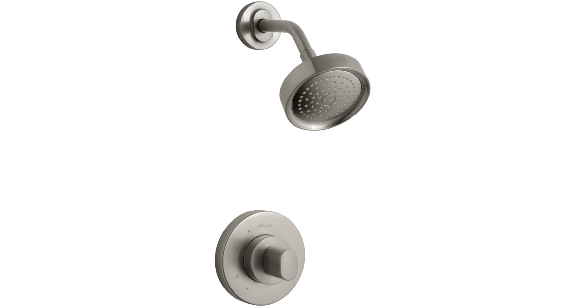 Kohler K-T10056-9-BN Oblo™ Rite-Temp Pressure-Balancing Shower Faucet ...