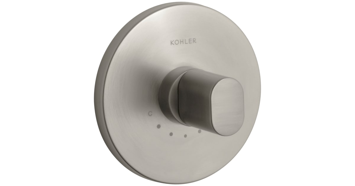 Kohler K-T10069-9-BN Oblo™ Thermostatic Valve Trim | Ferguson Home