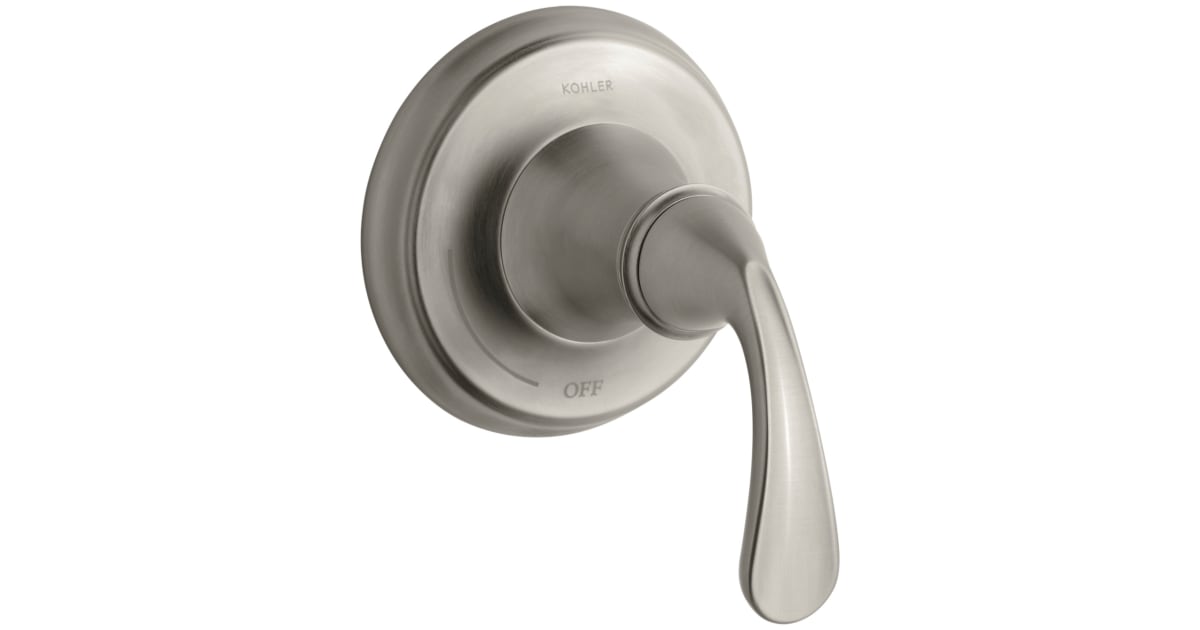 Kohler K-T10360-4-BN Volume Control Trim from the Forte Collection ...