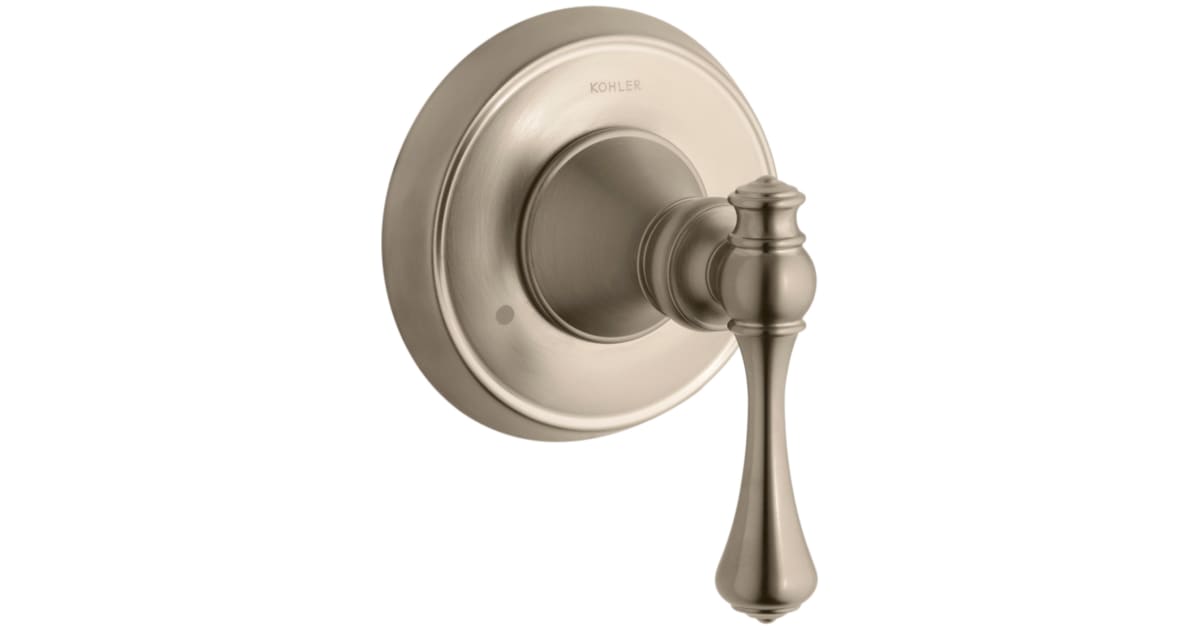 Kohler K-T16178-4A-BV Revival Single Handle Diverter Trim with Metal ...