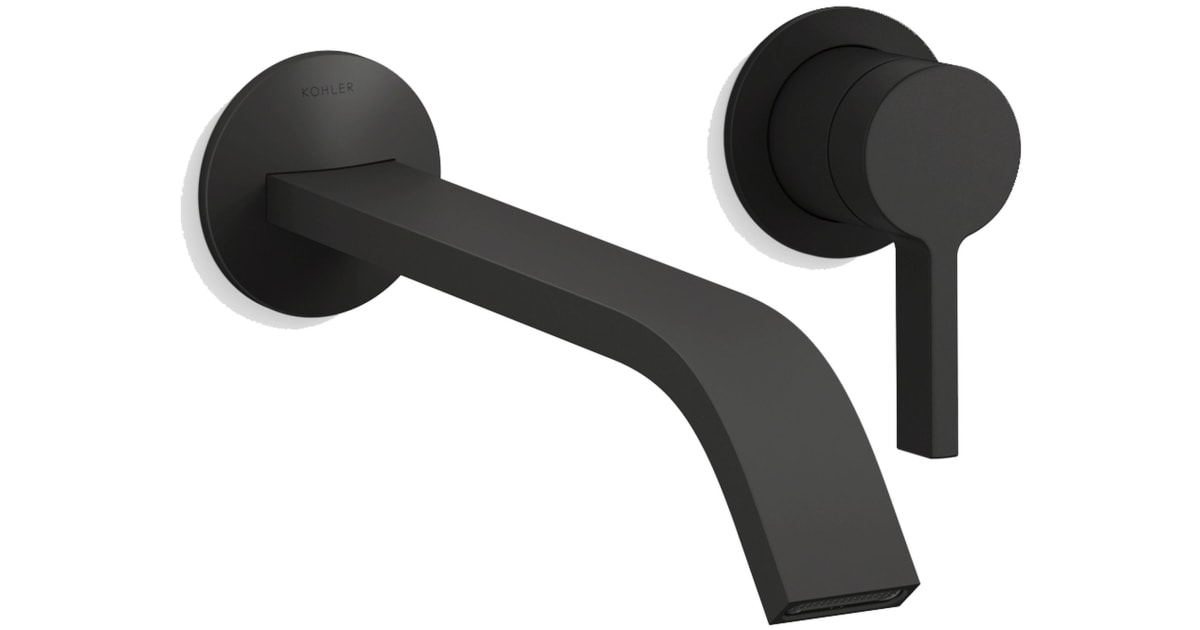 Kohler K-T23888-77980-4-BL Components Single Handle Wall-Mount Bathroom ...