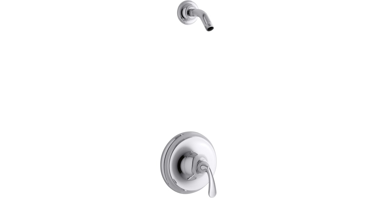 Kohler K-TLS10276-4-CP Forte Shower Only Trim Package with Sculpted ...