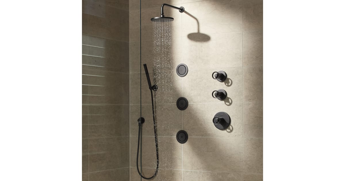 Kohler KSS-Components-9-TSHSBS-BL Components Thermostatic Shower System ...