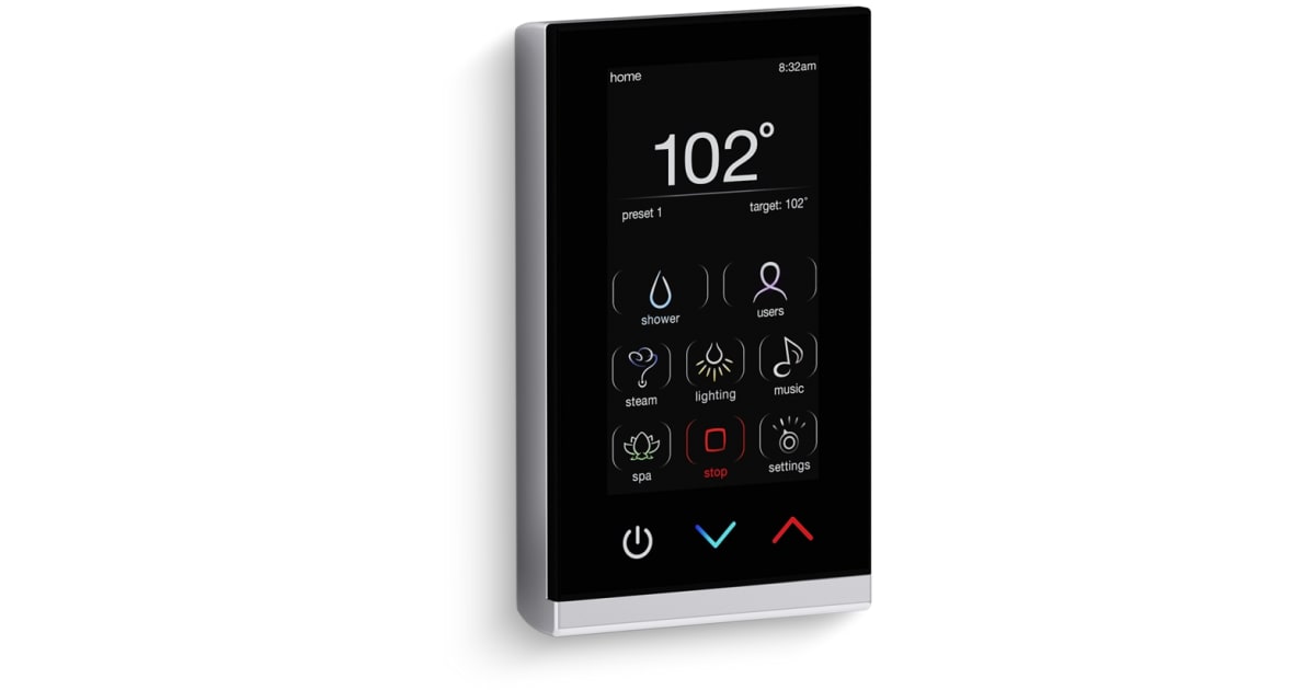 Kohler K-99693-P-NA DTV+ Digital Shower Interface Control Panel ...