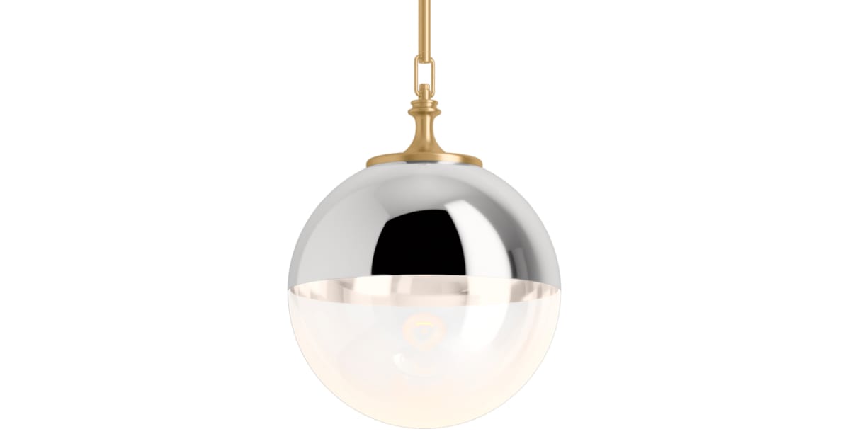 Kohler Lighting 31765-PE01-2GL Bellera 14" Wide Pendant | Ferguson Home
