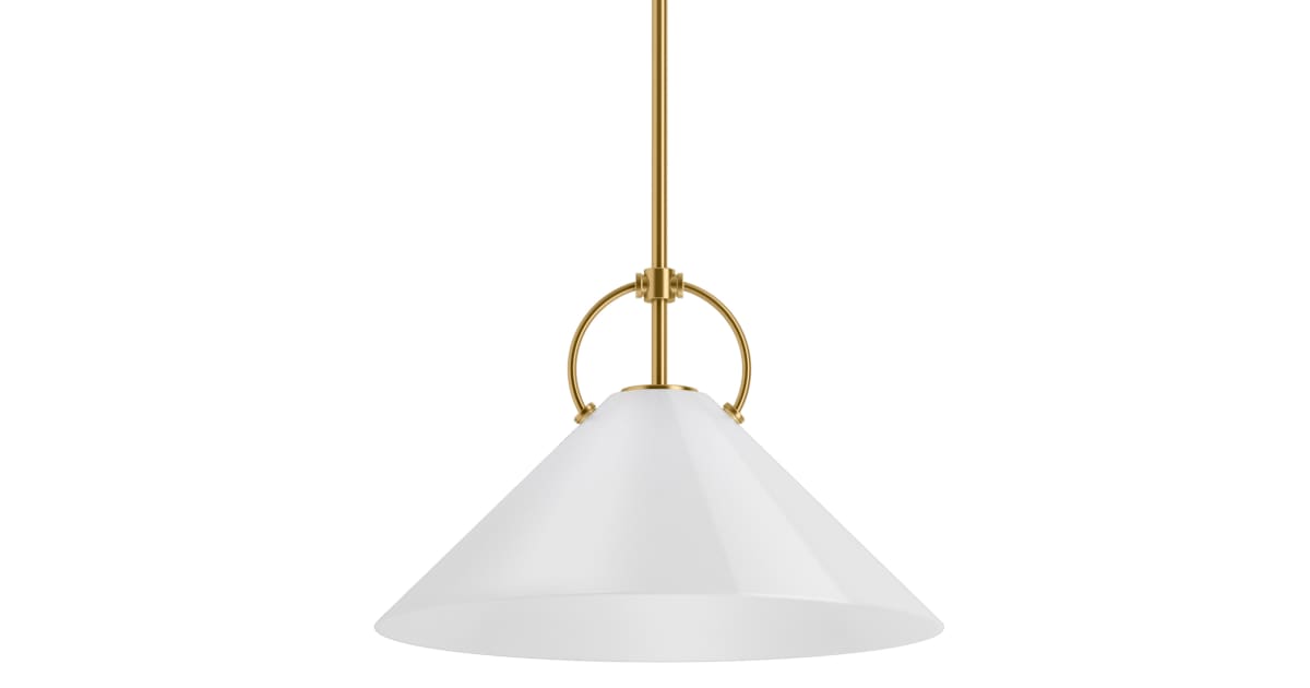 Kohler Lighting 32261-PE01-2GL Kernen by Studio McGee 18" Wide Pendant ...