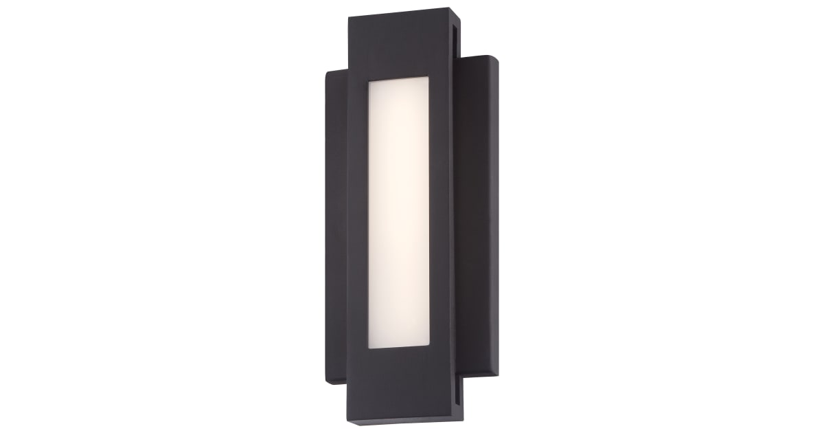 Kovacs P1230-286-L Insert 12" Tall ADA Outdoor LED Wall Sconce with ...