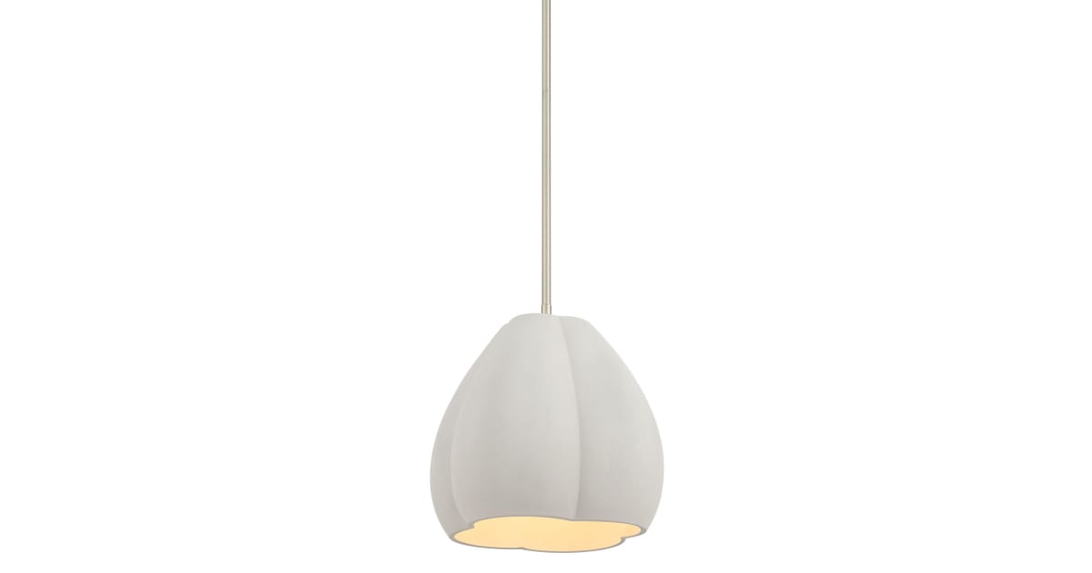 Kovacs P1884-084C Sima 1 Light 12" Wide Pendant with Natural Cement ...
