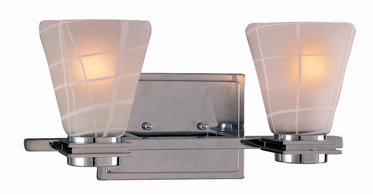 Kovacs P5052-077 Contemporary / Modern 2 Light 15" Wide Bathroom ...