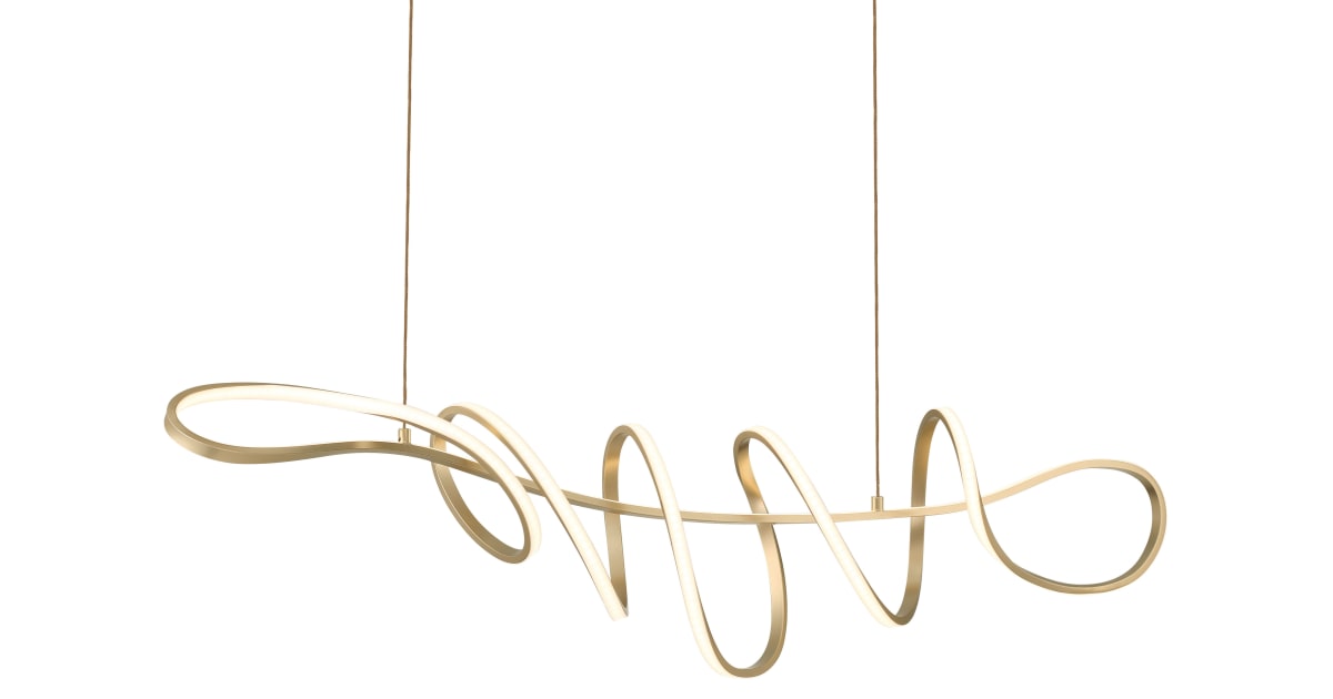 Kovacs P5439-697-L Astor 44" Wide LED Abstract Chandelier | Ferguson Home