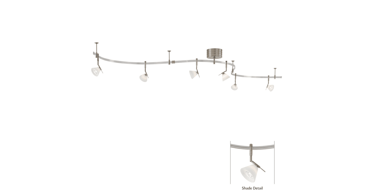 Kovacs P4086-1-084 6 Light Contemporary / Modern Monorail Track Light ...
