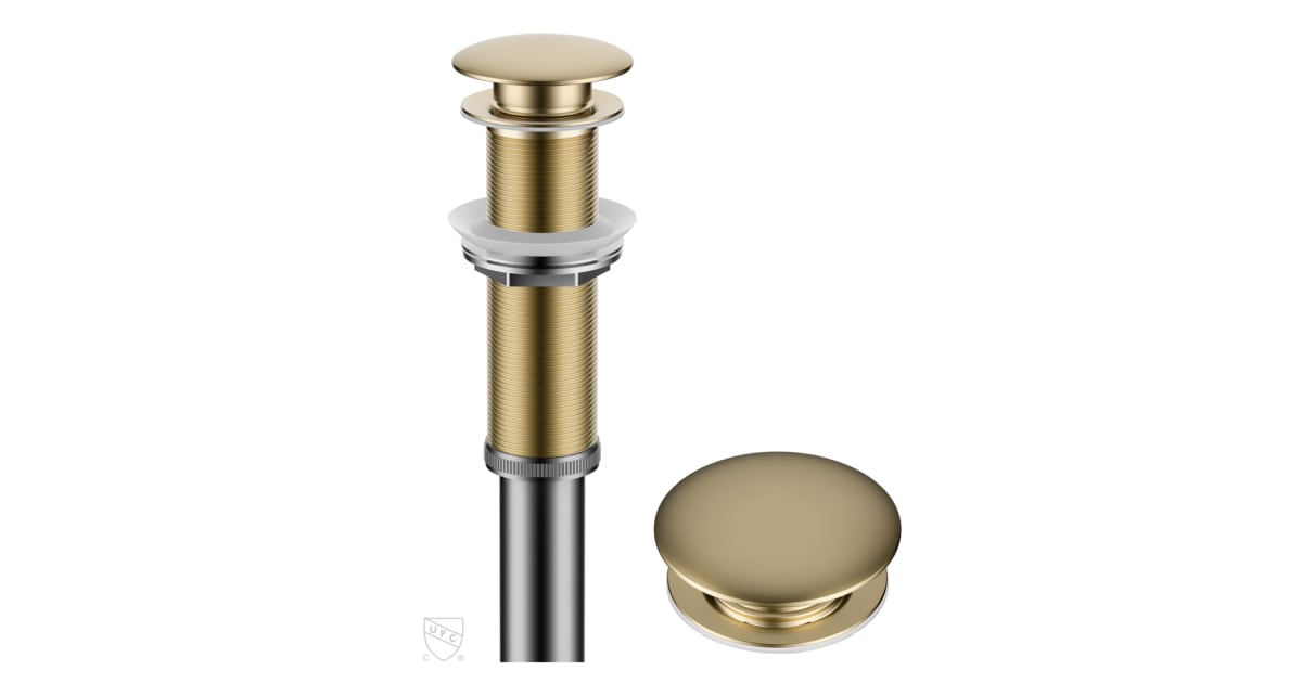 Kraus PU-L10BG 10-3/4"Pop-Up Drain Assembly | Ferguson Home