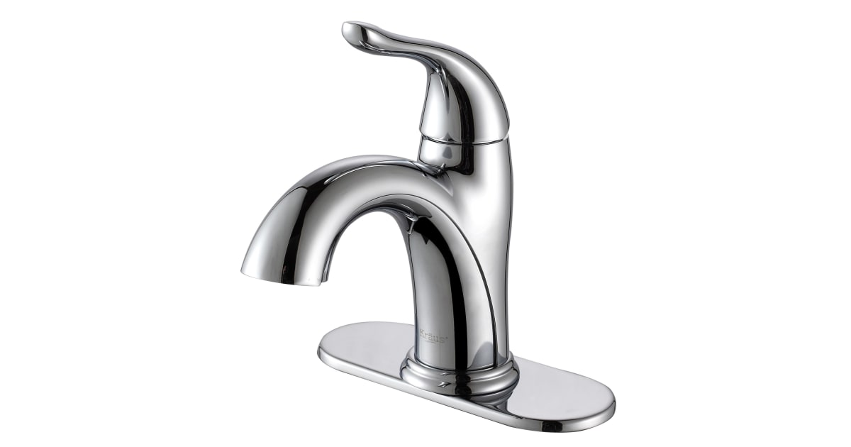 Kraus FUS-1011CH Arcus Single Hole Bathroom Faucet | Build.com