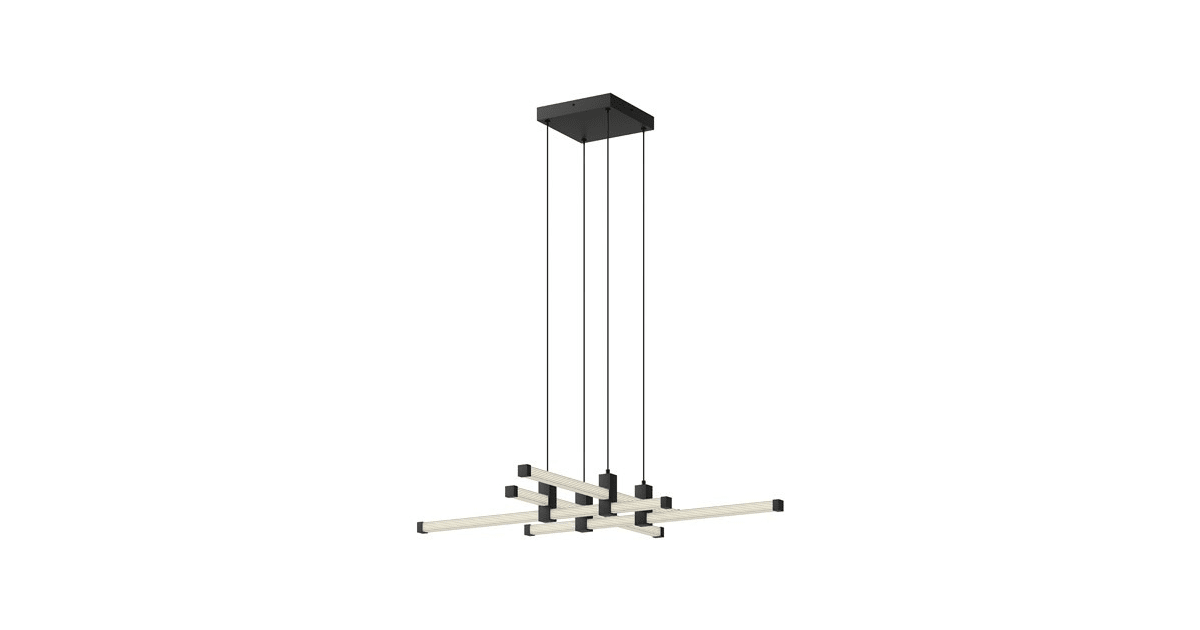 Kuzco Lighting CH23534-BK Blade 35" Wide LED Chandelier | Ferguson Home