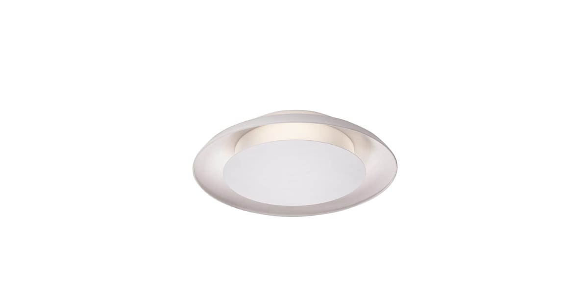 Kuzco Lighting FM13027-WH Eclipse 26" Wide Indoor Ceiling Fixture ...
