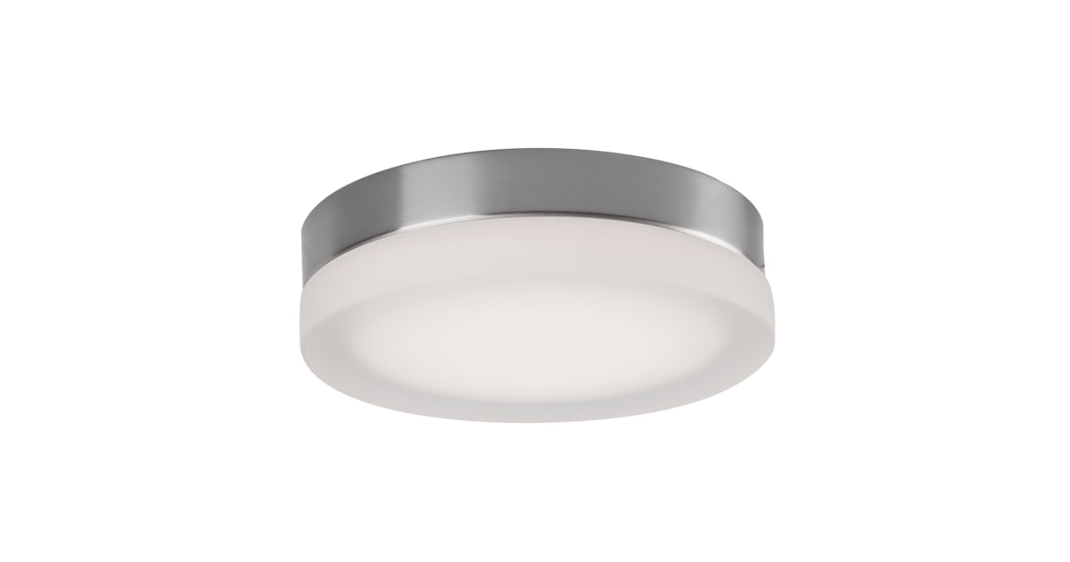 Kuzco Lighting FM3511-BN Bedford 11" Wide LED Flush Mount Drum Ceiling ...