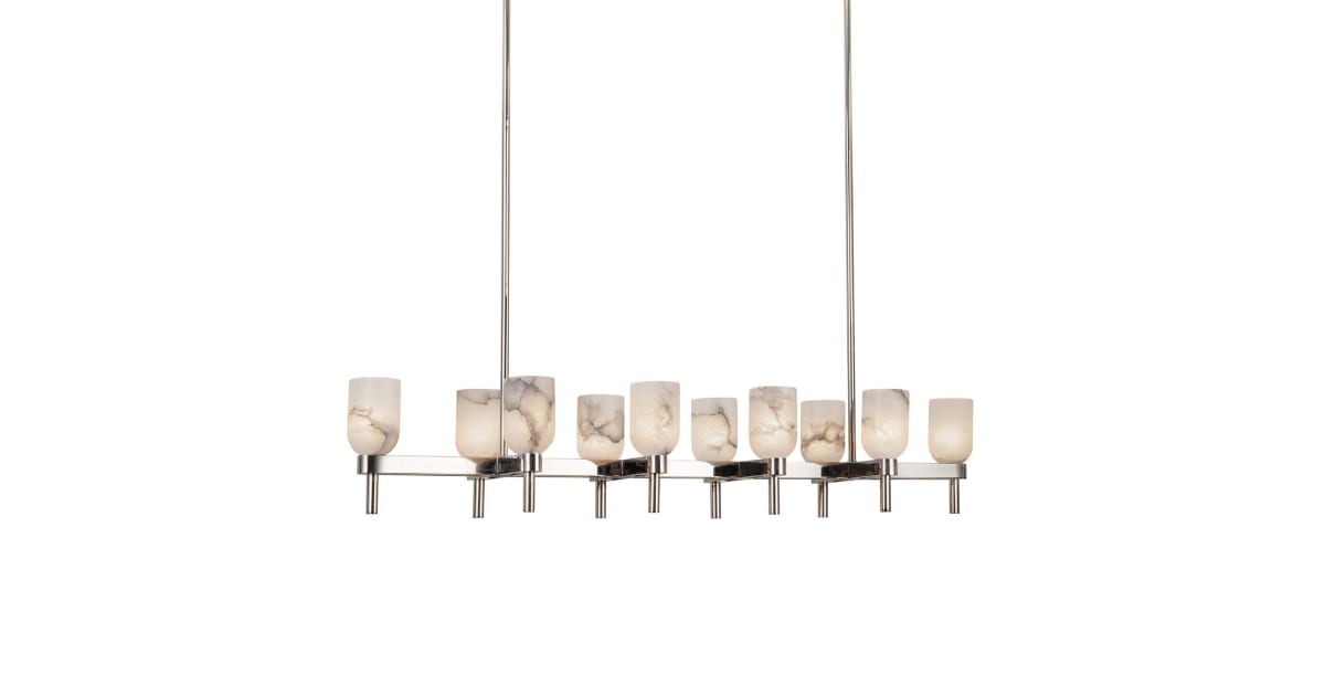 Kuzco Lighting Lucian 10 Light 52" Wide Linear Pendant | Ferguson Home