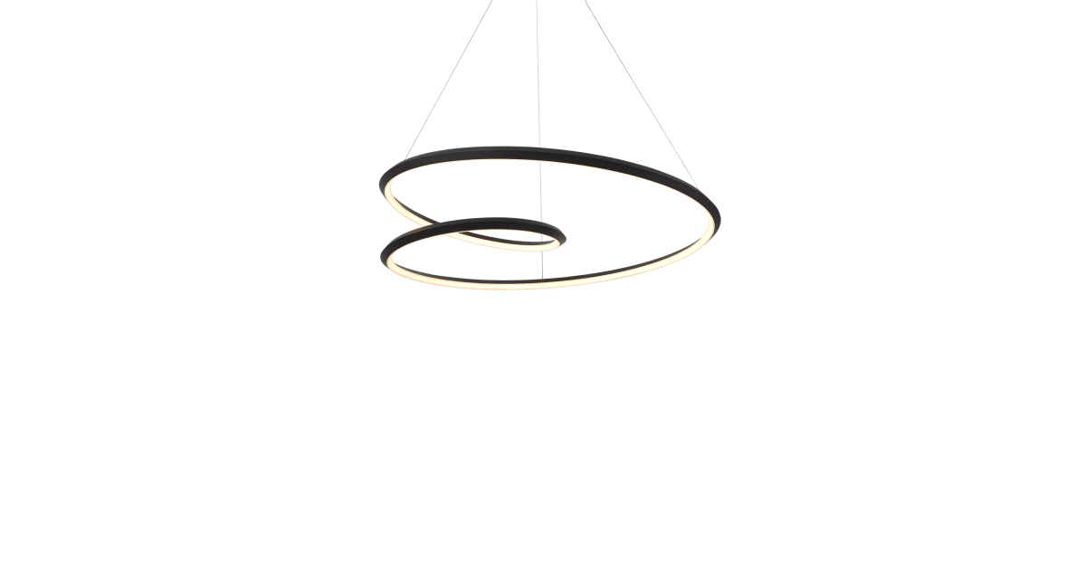 Kuzco Lighting PD22332-BK-UNV Ampersand 32" Wide LED Suspension Pendant | Ferguson Home