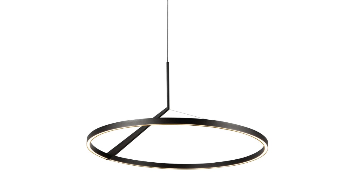 Kuzco Lighting PD27731-BK-3WCCT-UNV Roda 32" Wide LED Pendant | Build.com