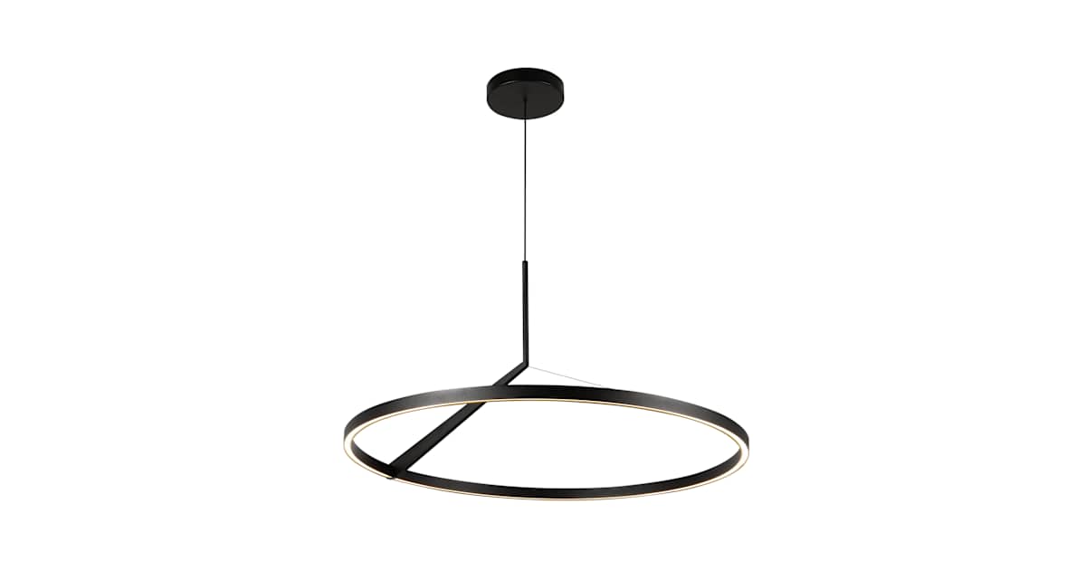 Kuzco Lighting PD27731-BK-3WCCT-UNV Roda 32" Wide LED Pendant | Build.com