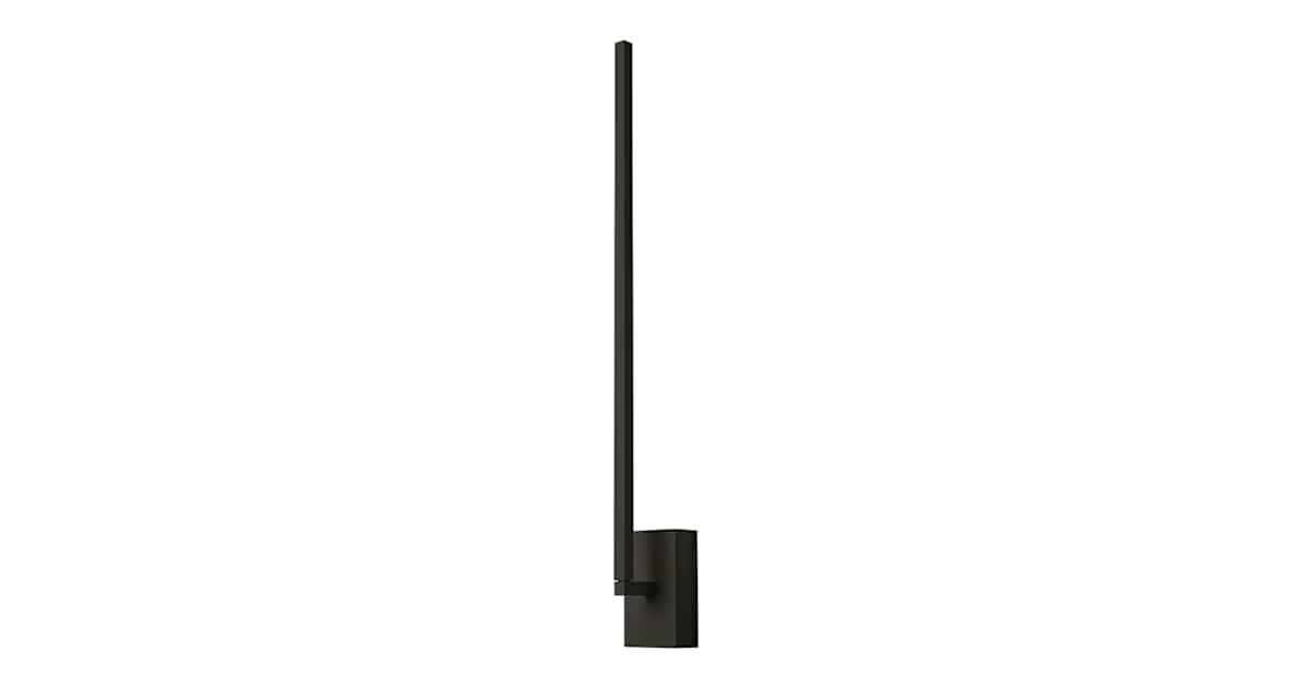 Kuzco Lighting WS25125-BK-UNV Pandora 28" Tall LED Wall Sconce ...