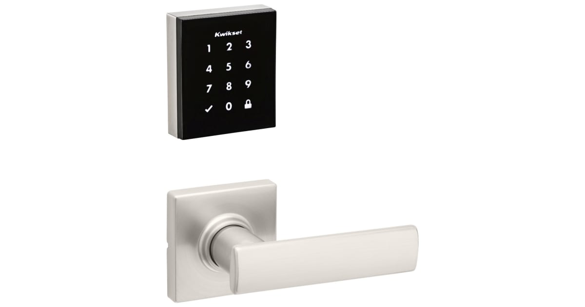 Kwikset 200BRNLSQT-953OBN-15 Breton Passage Knob Set and Electronic ...