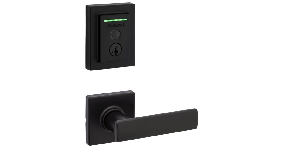 Kwikset 200BRNLSQT-959CNTFPRT-514S Breton Passage Lever Set and ...