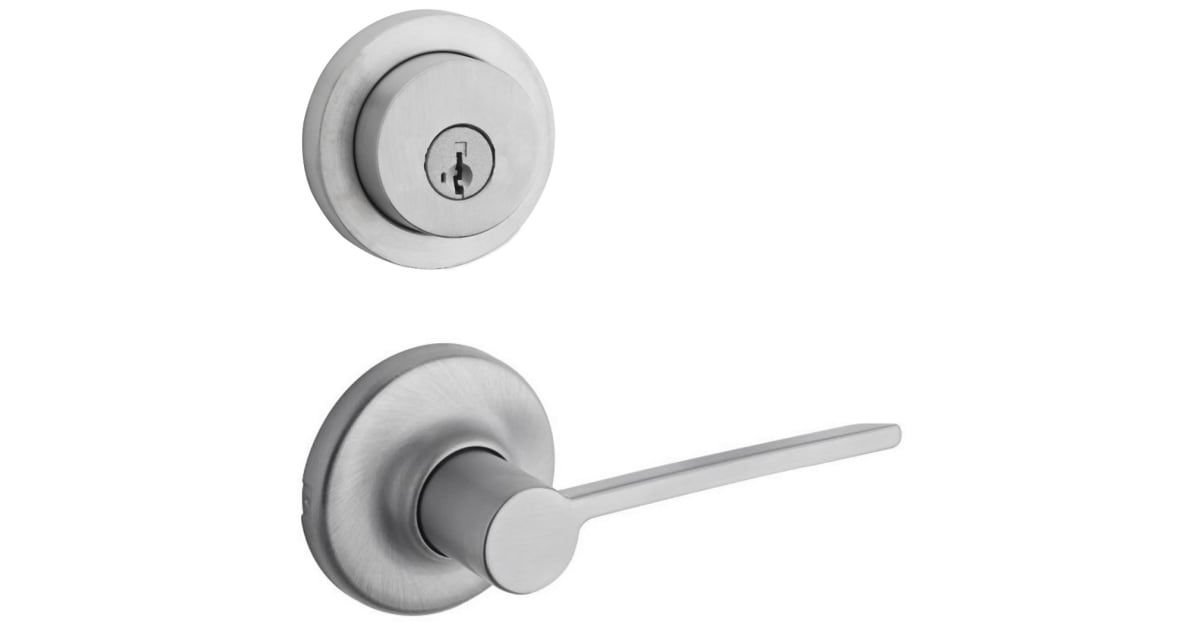 Kwikset 200LRLRDT-158RDT-26DS Ladera Passage Lever Set and Single ...
