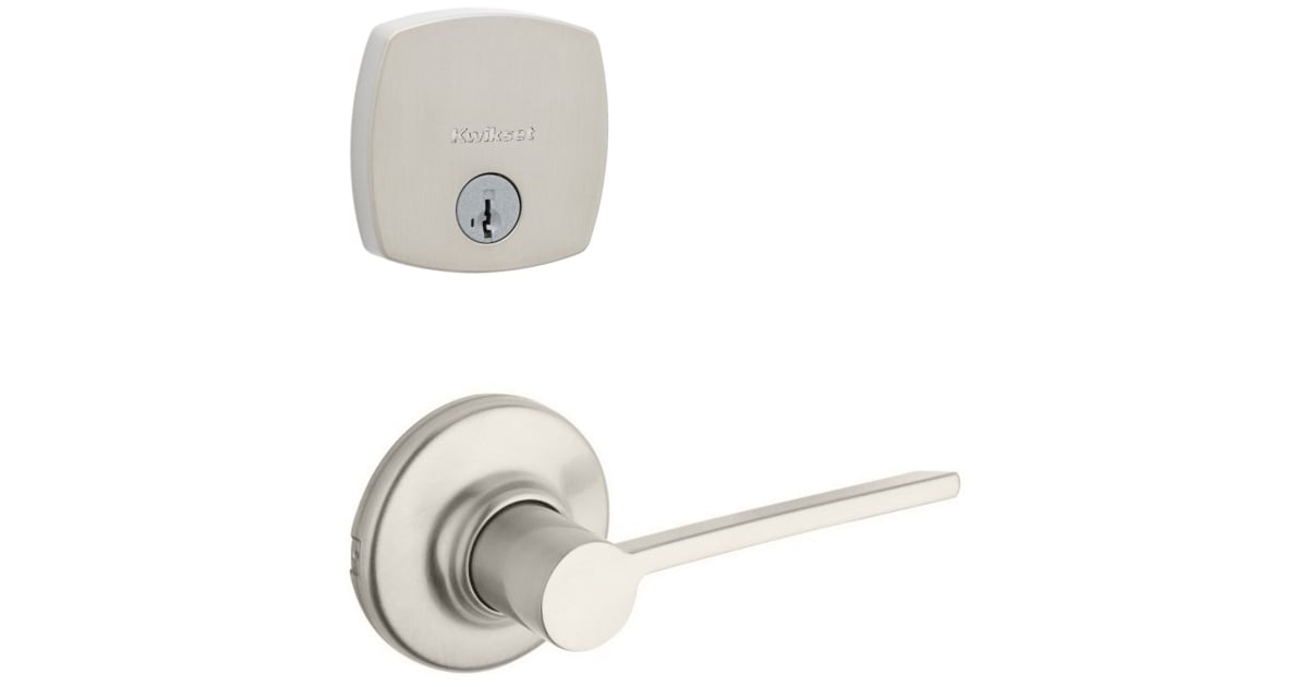 Kwikset 200LRLRDT-258MDT-15S Ladera Passage Lever Set and Single ...