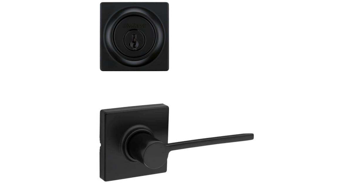 Kwikset 200LRLSQT-660SQT-514S Ladera Passage Lever Set and Single ...